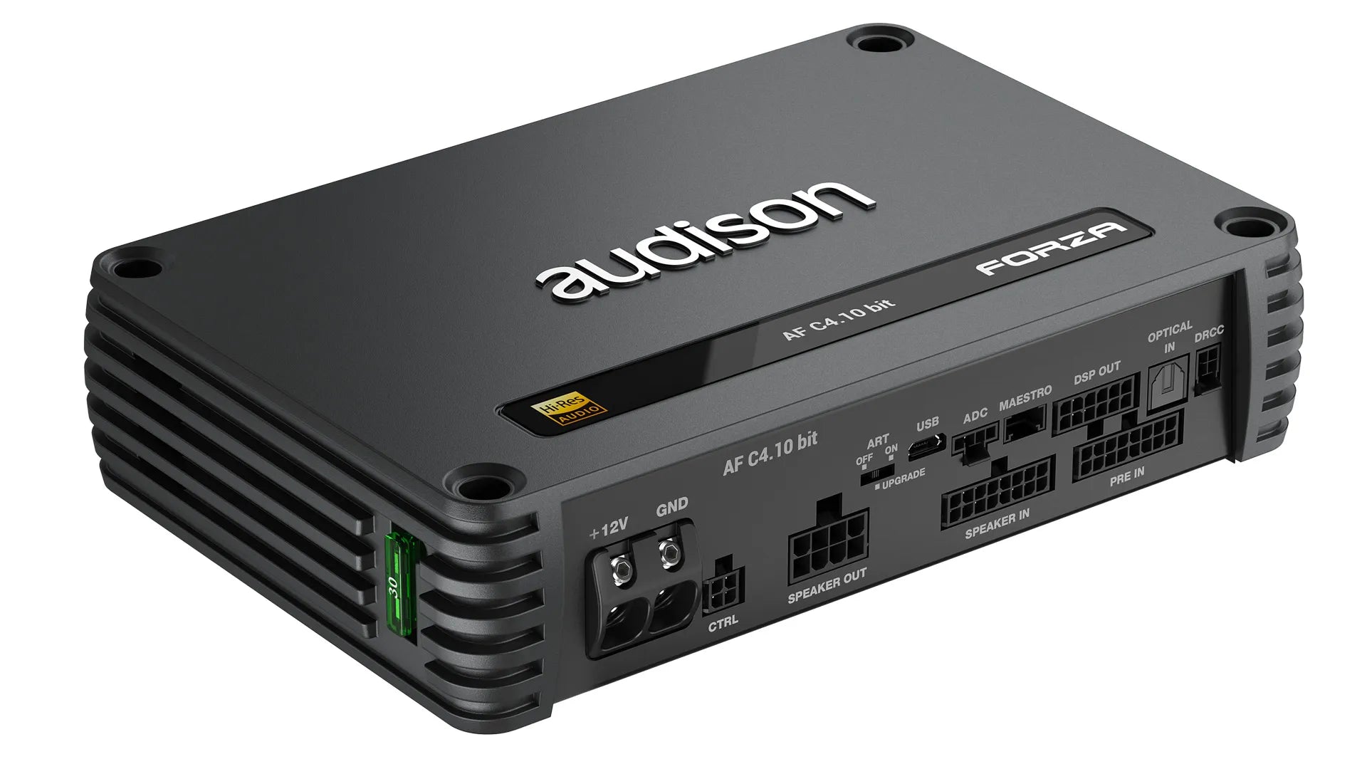 Audison Forza AF C4.10 bit - 4 Channel Amplifier With 10 Channel DSP
