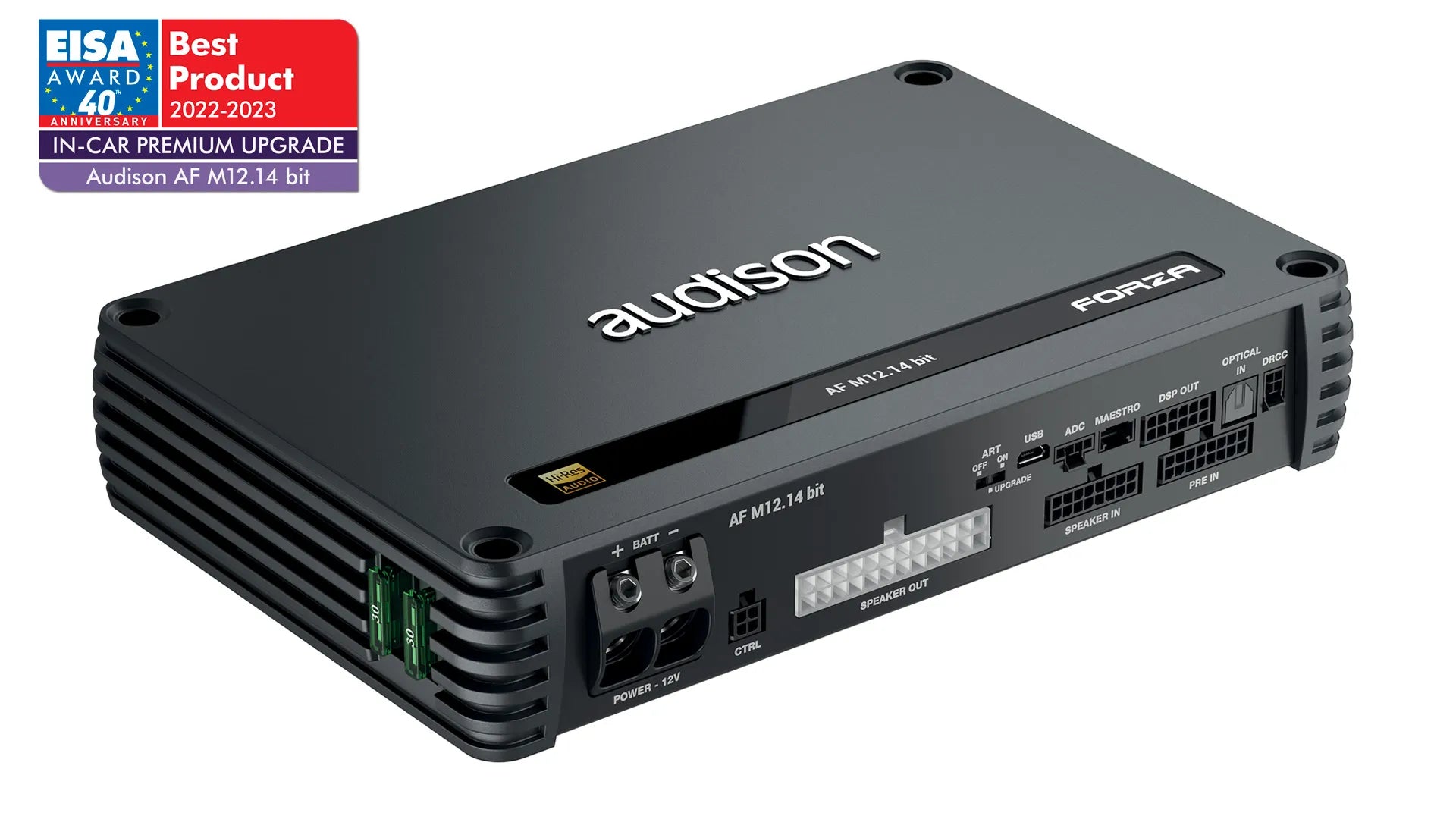 Audison Forza AF M12.14 bit - 12 Channel Amplifier With Bit 14 Channel ...