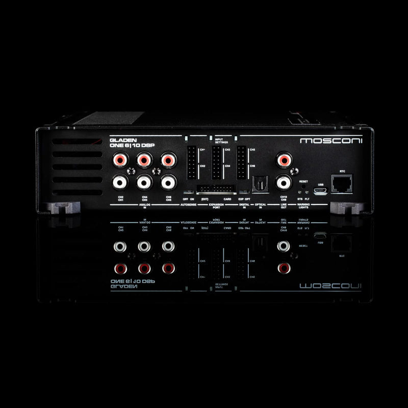 MOSCONI GLADEN ONE 4|8 DSP - 4 Channel Amplifier With 8 Channel DSP