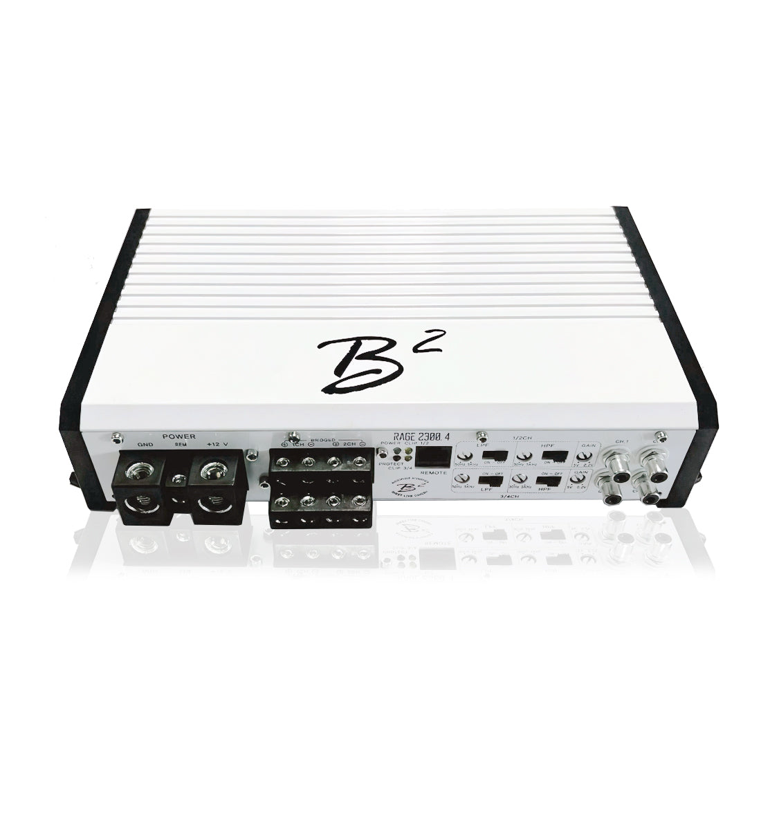 B2 Audio RAGE 2300.4 - 4 Channel Amplifier | Crown customs car audio