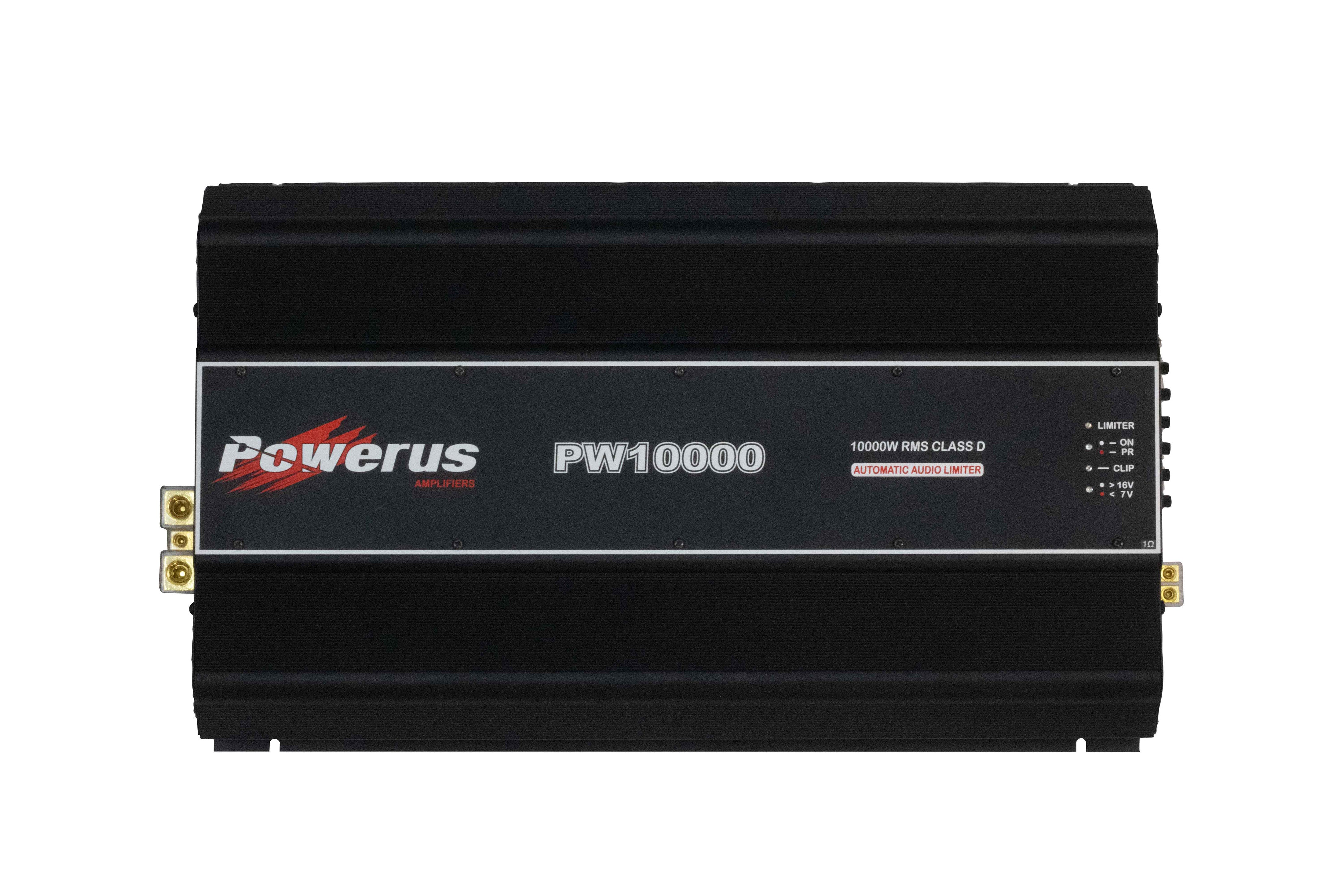 POWERUS PW10000 BASS/FULL RANGE AMPLIFIER | Crown customs car audio